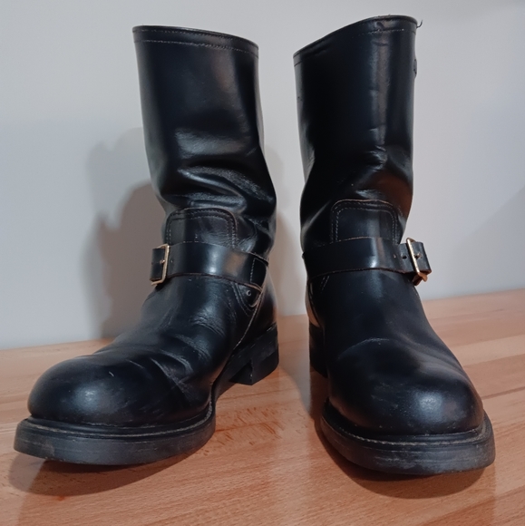hy test | Shoes | 96s Hy Test Horse Hide Engineer Boots | Poshmark